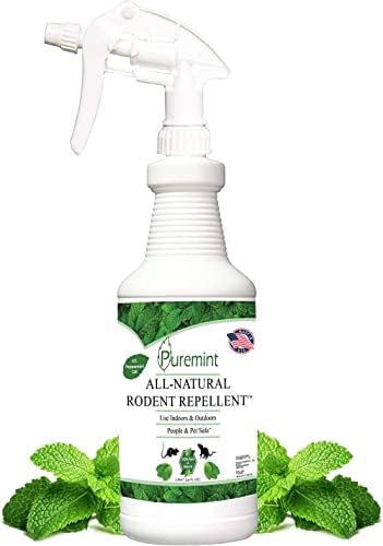 Amazon.com: Puremint Rodent Repellent, Natural 5% Peppermint Oil Spray ...