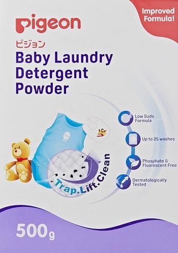 Pigeon Baby Laundry Detergent Powder, Color Safe, Phosphate ...