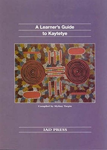 Amazon.com: Learner's Guide to Kaytetye: 9781864650266: Turpin, Myfany ...