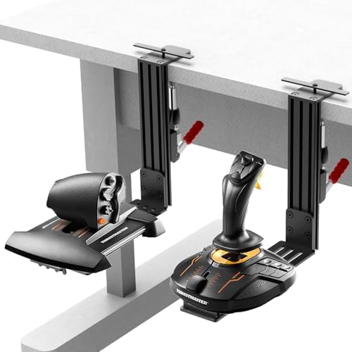 Amazon.com: 2 Pack Desk Mount Hotas Mount Joystick Mount Compatible ...
