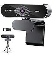 Amazon.com: Webcam with Microphone, DEPSTECH 1080P HD Webcam with Auto ...