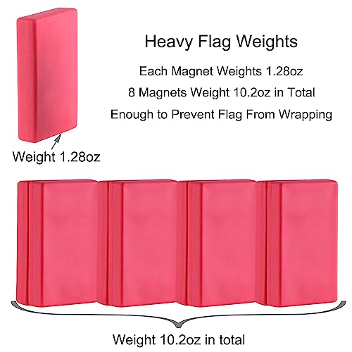 Snapklik.com : Magnetic Flag Weights For Bottom Of Flag In Winds ...