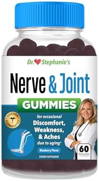 Amazon.com: Pharmaganics Nerve & Joint Support Gummies - for Discomfort ...