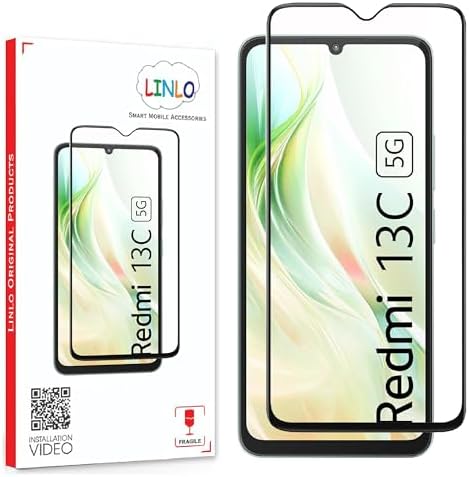 JGD PRODUCTS for Xiaomi Redmi 13C 5G, Redmi 13C 4G, Poco C65 Tempered ...
