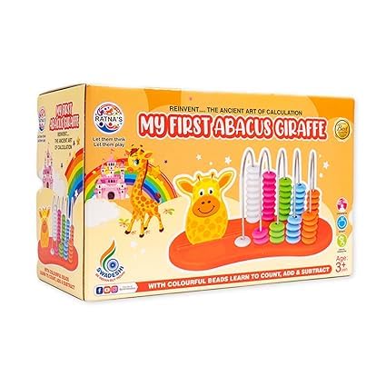 MGC Ratna My First Abacus Giraffe : Amazon.in: Toys & Games
