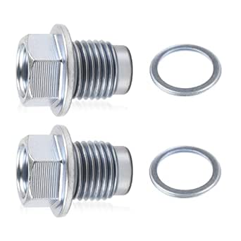 Amazon.com: Compatible with Subaru Oil Drain Plug 32195AA021 Crush ...