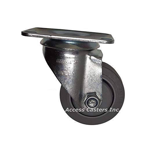 3.5 Inch Colson 2 Series Caster Performa Rubber Wheel Brake: Amazon.com ...