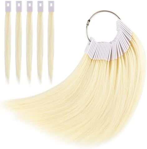 Amazon.com : 30 PCS 9 Inch Hair Swatches for Testing Color, Real Blonde ...