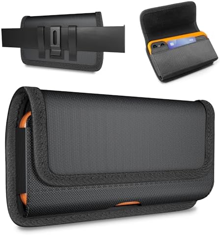 Amazon.com: BOMEA Rugged Nylon Holster for iPhone 17, 17 Air, 16, 16e ...