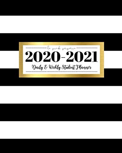 2020-2021 Student Planner - Academic Daily, Weekly, & Monthly Planner ...