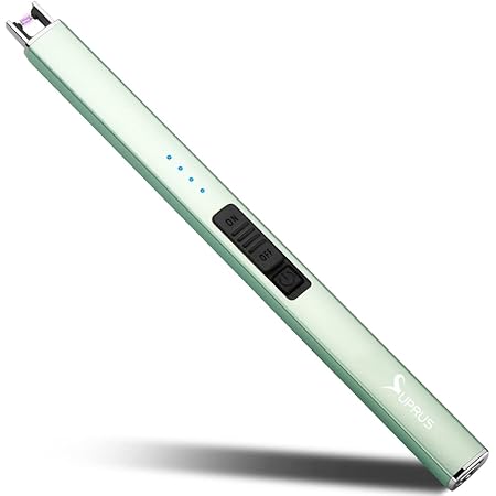 Amazon.com: MEIRUBY Lighter Electric Candle Lighter Long Electronic ...