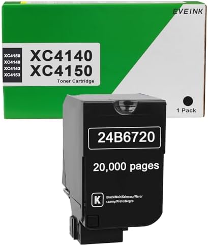 Amazon.com: High Yield XC4150 Black Toner Cartridge Replacement for ...