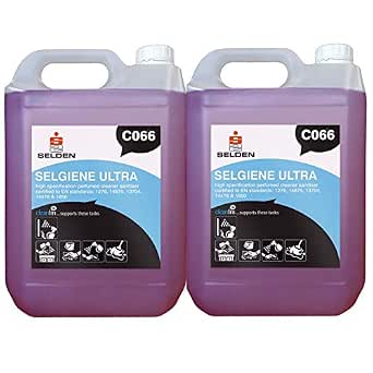 Selden C066 Selgiene Ultra Virucidal Cleaner - Pack of 2 x 5 Litre ...