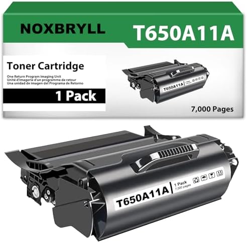Amazon.com: T650A11A Toner Cartridge 1-Pack Replacement for Lexmark ...