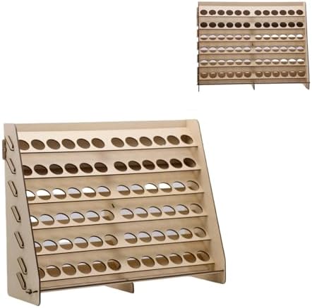 Amazon.com: Craft Paint Storage - Holder for Vallejo With 72 Holes ...