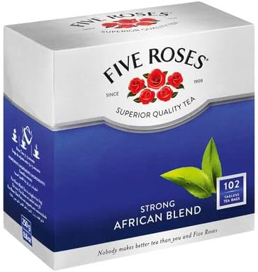 Amazon.com : Five Roses Tea - African Blend Strong Tea Bags (Pack of ...