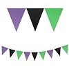 Amazon.com: Guzon 3 Pack Purple Black Green Party Decorations Halloween ...