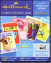 Hallmark Software Card Studio Deluxe 2008 Digital Photo Editor 15000 ...