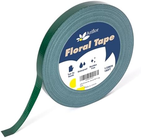 Amazon.com: Royal Imports Floral Tape Green, Flower Stem Wrap Adhesive ...