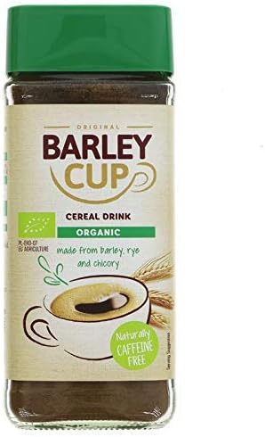 Amazon.com: BARLEYCUP Organic Instant Cereal Coffee Drink, 100 GR