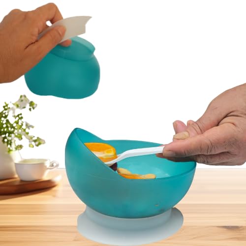 Amazon.com: High-Low Scoop Bowl with Suction Base | Adaptive Self ...