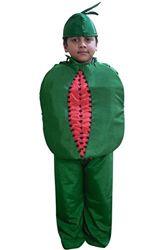 Buy Watermelon Fruit Fancydress Kids Costume (3-5 YRS) Online at Low ...