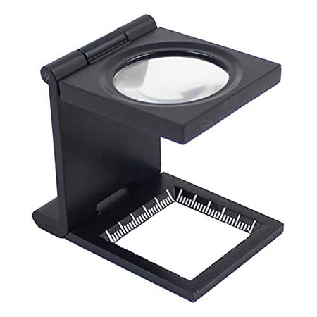 Pullox Foldable Square Shape Magnifier with Light 10 X Lens (1 Piece ...