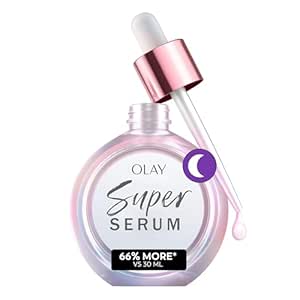 Amazon.com: Olay Super Serum Night Repair, Fragrance-Free - Niacinamide, Peptide, Salicylic ...