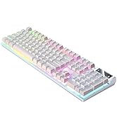 Amazon.com: Gaming Keyboard and Mouse Wired Luminous Mechanical ...