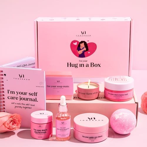 Pamper Gifts For Women (Pack of 8) - Premium Self Care Spa Kit With ...