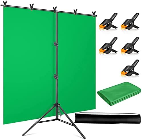 Beauenty 2M*1.5M T-Shape Backdrop Stand Kit, Photo Booth Stand ...