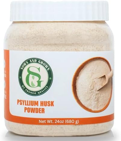 Amazon.com: Sownandgrown Psyllium Husk Powder 1.5lb | Easy Mixing ...