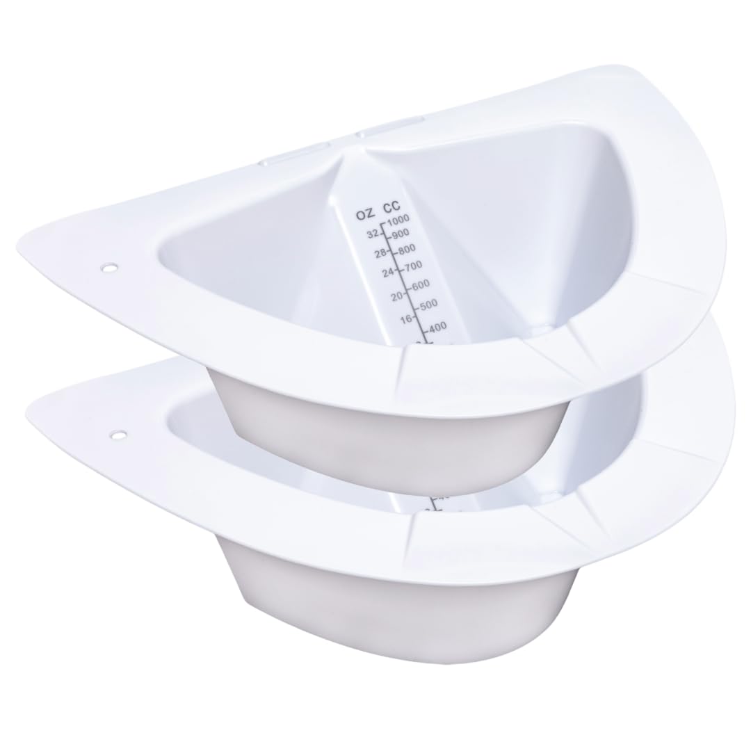 Graduated Specimen Collector Pans 32oz Urine Measuring Container Smooth ...