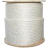 ATERET 1/2" Nylon Rope - 3-Strand Twisted Nylon & Polyester Blended ...
