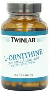 Amazon.com: Twinlab L-Ornithine 500mg, 100 Capsules : Health & Household