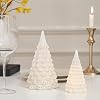 Amazon.com: Light Up Ceramic Christmas Tree, 2 Pack Lighted Porcelain ...