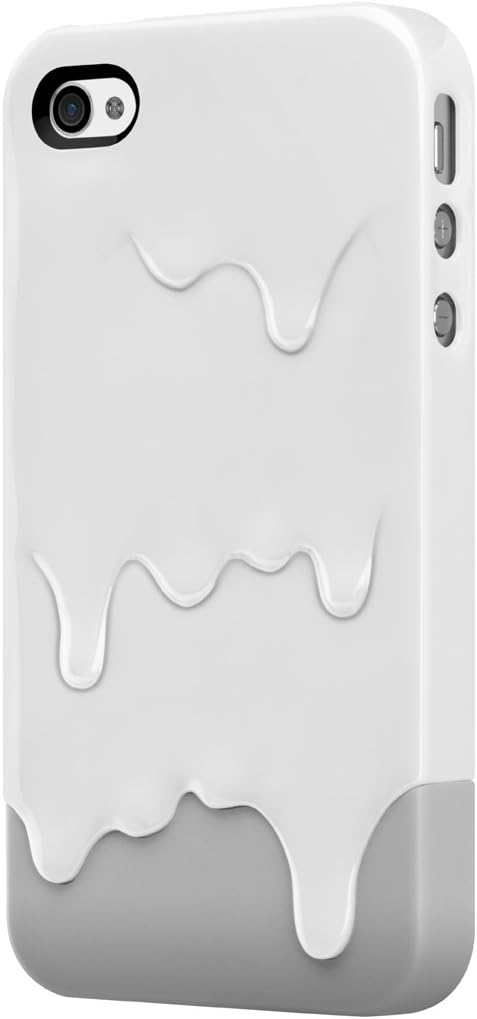 Amazon.com: SwitchEasy SW-MEL4S-W Melt Hard Case for iPhone 4 and 4S ...