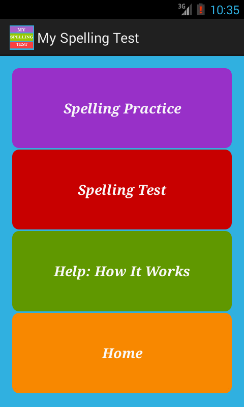 My Spelling Test:Amazon.com:Appstore for Android