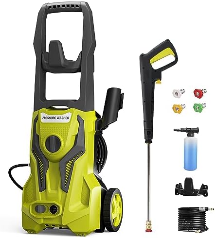 Amazon.com : ZHUOLIN Electric Pressure Washer 4800PSImax 3.2GPM Car ...