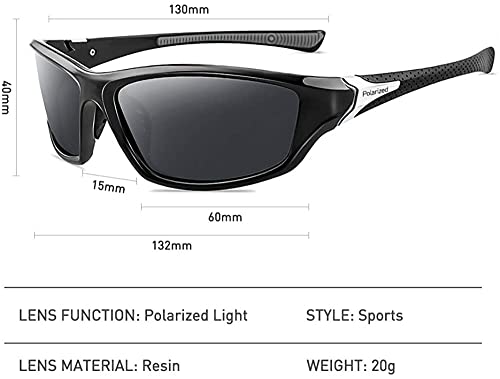 Elegante Men Rectangular Polarization Sunglasses Price History