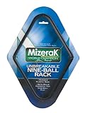 ・ブランド:Mizerak・製造元:Mizerak・モデル:P0854・製造元/メーカー部品番号:P0854・ナインボールに完璧にセットボール再生・頑丈なプラスチックのラック・メーカー90日間の限定保証