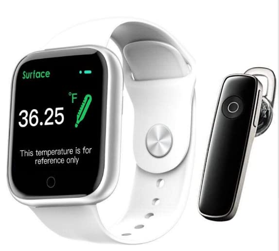 FIT MAX D20 Plus Smart Watch Bracelets Fitness Tracker Heart Rate Step ...