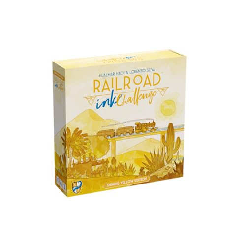 Railroad Ink Challenge: Shining Yellow Edition - Roll Dice and Draw ...