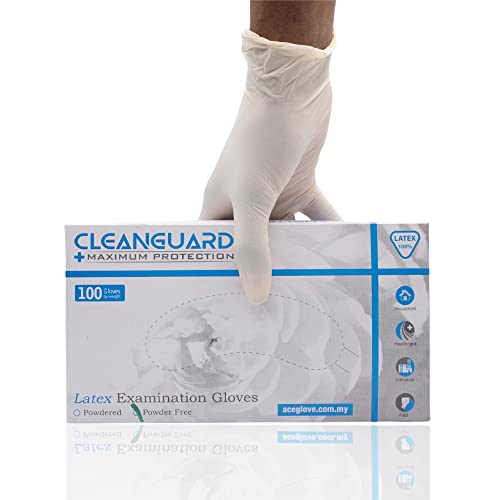 Snapklik.com : White Cleanguard Medical Nitrile Exam Gloves, 10 X 100 ...
