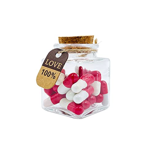 Best Love Message in Capsule (90pcs) Bottle Glass | StylesDaddy