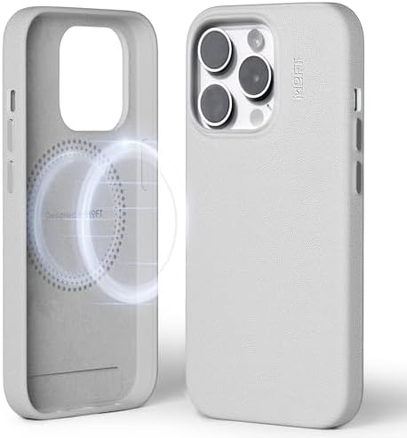 Amazon.com: Aulumu Vegan Leather for iPhone 14 Pro Magnetic Case [Unique Cooling Window ...