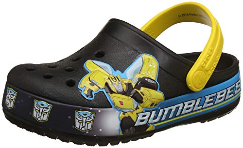 Crocs Crocband Transformers Bumblebee Clog Sandal Yellow Toddler ...