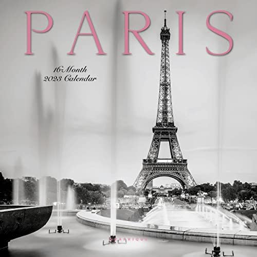 Amazon.com: Graphique 2024 Paris Wall Calendar | 12” x 12” | Thick ...