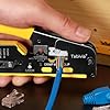 Tabivia STP/UTP Pass Through RJ45 Crimp Tool Pass Through RJ45 Ethernet ...