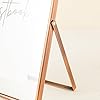 Amazon.com: Calculs 'Please Sign' Clear Glass Copper Sign Holder ...